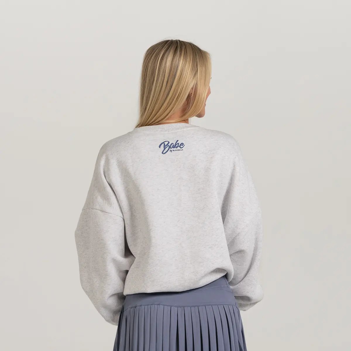 Babe Club Crewneck | Cozy, Oversized Sweatshirt - Bucked Up